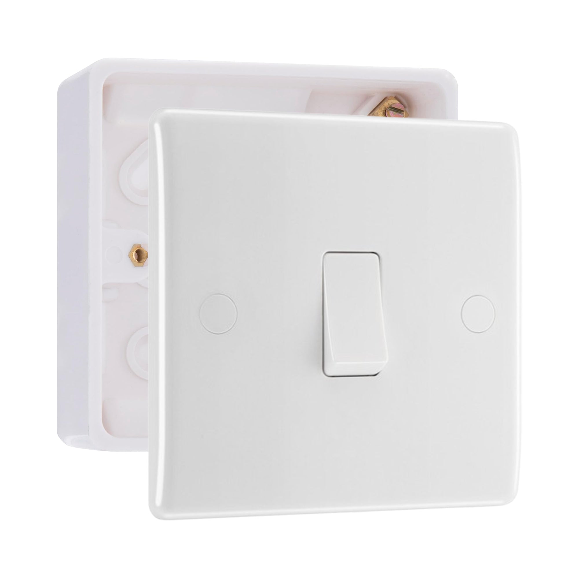 BG Nexus 800 1 Gang 16AX Intermediate Switch & 32mm P...