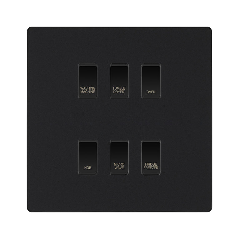 Matt Black Light Switches & Sockets – Kent Traders