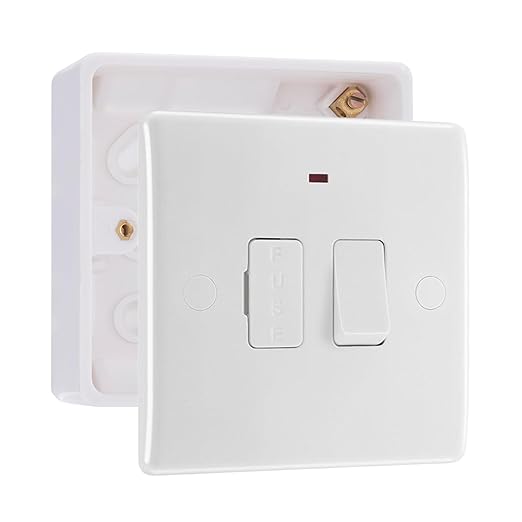 BG Nexus 13A 2 Pole Neon Switched Fused Connection Unit