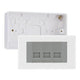 BG White Moulded 3 Gang RJ11 Telephone Socket Euro Module...