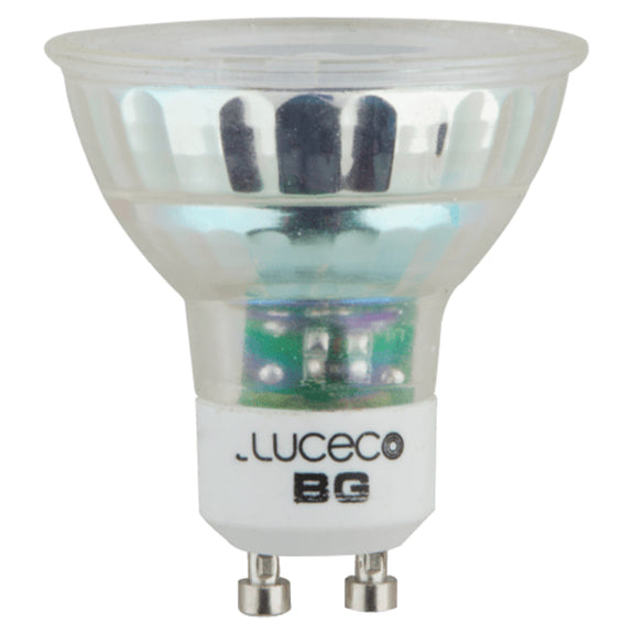 LUCECO LGDN5W50P 5W 4000K LED GU10 Neutral White Dimmable