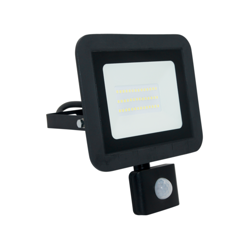 Emco LSF30P 30W IP65 Slimline outdoor LED floodlight With PIR Sensor – Kent Traders